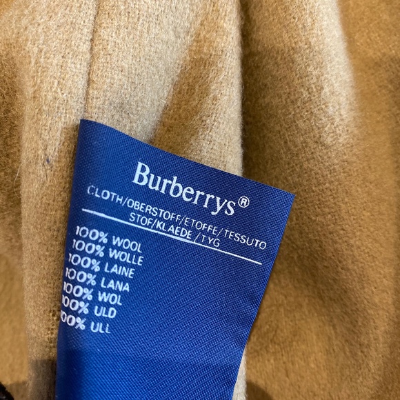 Burberry | Jackets & Coats | Burberrys Trench Coat Extension Wool ...